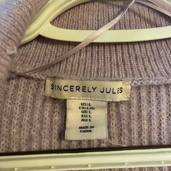 Sincerly Jules | Sweaters | Sincerely Jules Cropped Polo Sweater | Poshmark